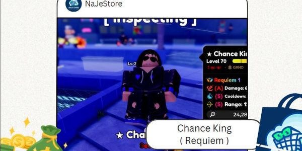 Beli Unit Chance King | Evo | Requiem | Godly Stats! Anime Defenders ...