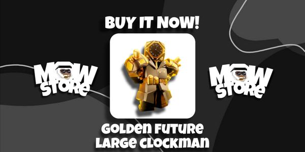 Buy Others GOLDEN FUTURE LARGE CLOCKMAN Toilet Tower Defense 2879590 ...