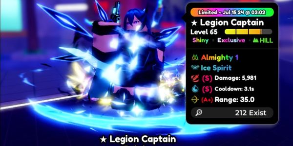 Buy Unit Almighty Shiny Legion Captain Anime Defenders Roblox 2879822 ...