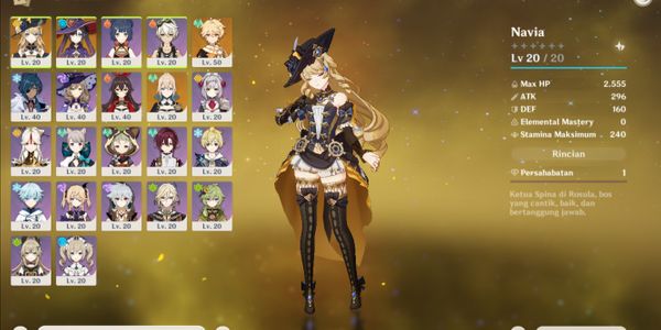 Beli Akun 5 SSR, Navia Signature, Primogems, Asia Genshin Impact ...