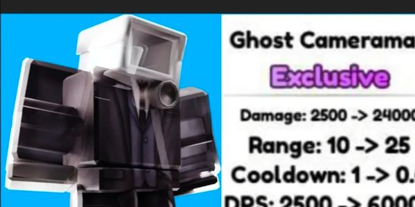 Beli Cameraman ghost cameraman Toilet Tower Defense Roblox Terlengkap ...