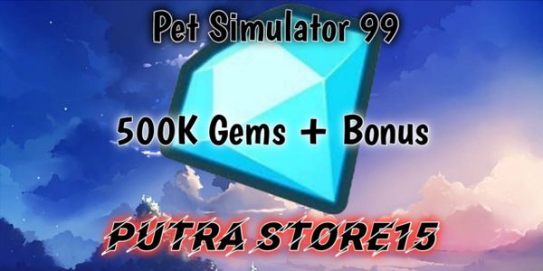 Beli Gems 500,000 Gems Roblox Pet Simulator 99! Terlengkap dan Termurah Juli 2024 2881519 | itemku