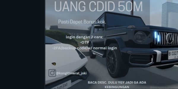 Beli Jasa Joki 50m Uang Cdid Car Driving Indonesia Car Driving