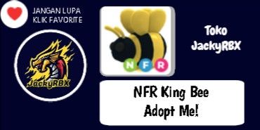 Buy Pet NFR King Bee Adopt Me Trading Hub cheapest May 2026 | itemku