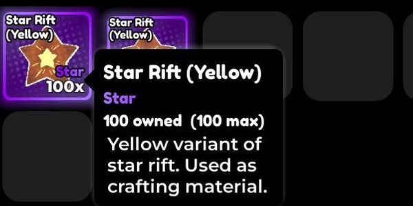 Buy Item Star Rift (Yellow) - Anime Defenders Anime Defenders Roblox ...