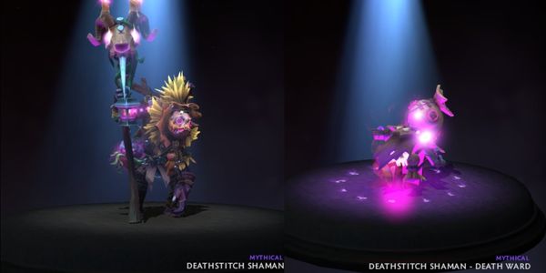 Beli Item Gift Deathstitch Shaman (Witch Doctor Set Diretide 2022 ...