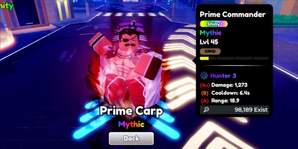 Beli Unit Shiny Prime Commander/Prime Carp (Evolve) - Anime Defenders ...