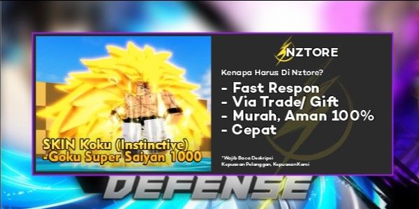 Buy Unit SKIN KOKU (Instinctive) / Goku Super Saiyan 1000 All Star ...