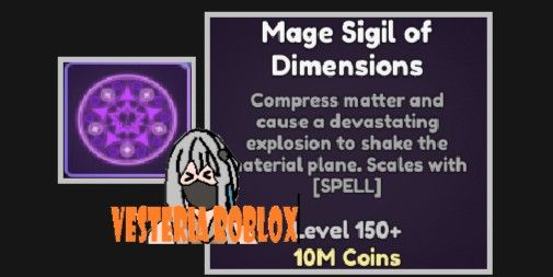 Buy Item Epic Mage Sigil of Dimension - Fabled Legacy Roblox 2851140 ...