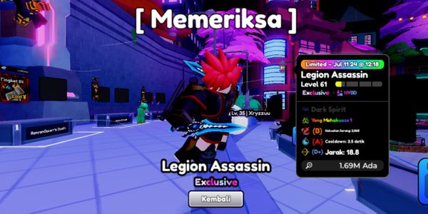 Buy Unit Legion Assasin Almighty || Anime Defenders Anime Defenders ...