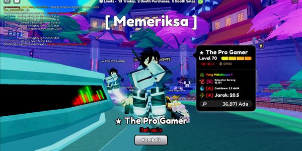 Beli Unit ALMIGHTY THE PRO GAMER / SJW / GOD STAT Anime Defenders ...