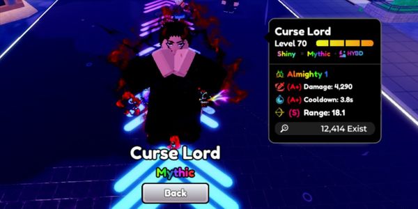 Buy Unit Almighty Shiny Curse Lord/Curse King (Evolve) - Anime ...