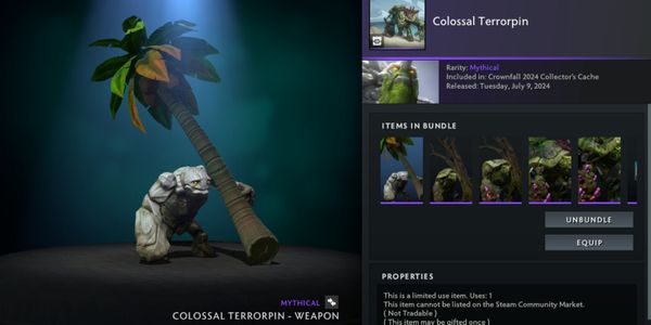 Beli Item Gift Colossal Terrorpin (Tiny Set Crownfall 2024 Collector's ...