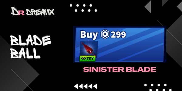 Buy Limited Swords Sinister Blade Blade Ball 2884907 | itemku