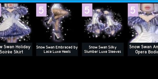 Buy Item Snow Swan Set || Royale High || Heavens Gate Royale High ...