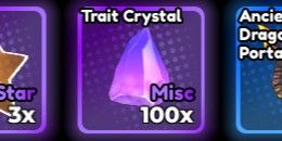 Buy Item 100 Trait Crystals - Anime Defenders Anime Defenders Roblox ...