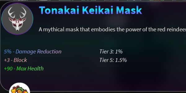 Beli Item Tonakai KeiKai Mask I Project Slayer Roblox Terlengkap dan ...