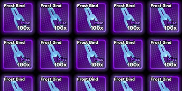 Buy Item Frost Bind Anime Defenders Roblox 2889222 | itemku
