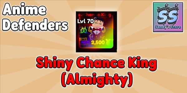 Beli Unit Almighty Shiny Chance King (Hakari) - Anime Defenders Anime ...