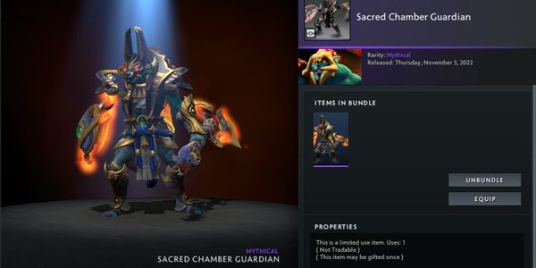 Beli Item Gift Sacred Chamber Guardian (Huskar Set) Collector Cache TI11 Dota 2 Terlengkap dan ...
