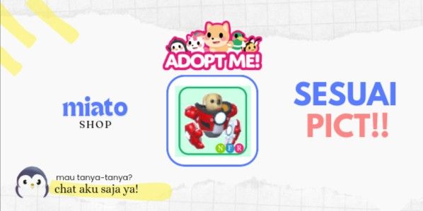 Beli Pet NFR Mechapup Adopt Me Trading Hub Terlengkap dan Termurah ...