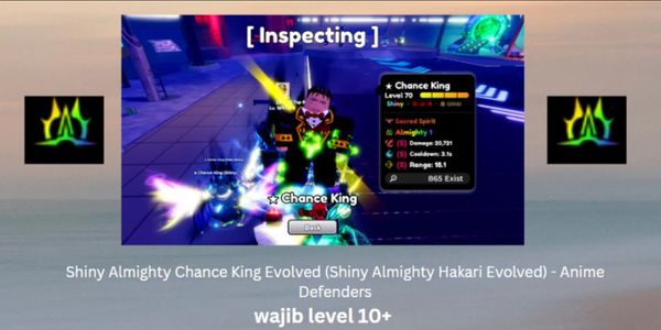 Beli Unit Shiny Almighty Chance King Evolved (Shiny Almighty Hakari ...