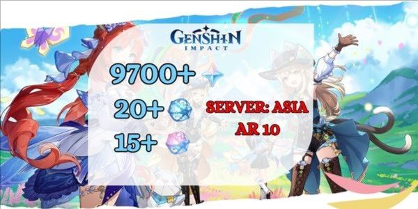 Beli Akun Akun Genshin Impact - Global - Semua platform Genshin Impact ...