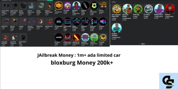 Buy Account RBL Account GG#3L Roblox 2648104 | itemku