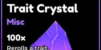 Buy Item 100 Trait Crystals Anime Defenders 2853300 | itemku