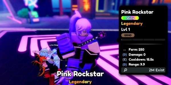 Beli Unit Shiny Pink Rockstar Anime Defenders Terlengkap dan Termurah ...