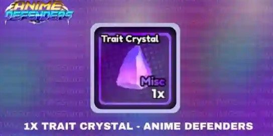 Beli Item 1x Trait Crystal | Anime Defenders Anime Defenders Terlengkap ...