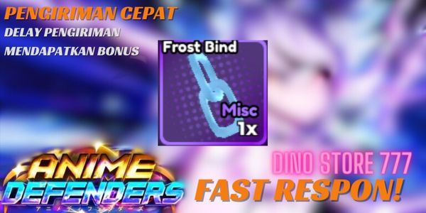 Beli Item Frost bind - Anime Defenders Anime Defenders Roblox ...