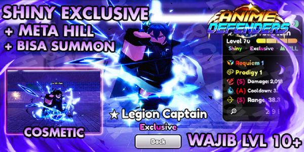 Beli Unit Shiny Legion Captain (Shiny Legion Commander Evo) | Anime ...