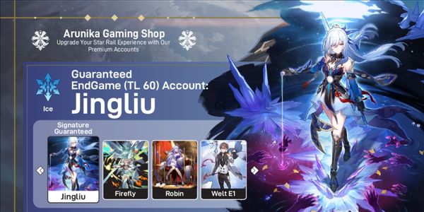 Buy Account ENDGAME ACCOUNT - JINGLIU (SIGNATURE) + FIREFLY + ROBIN ...