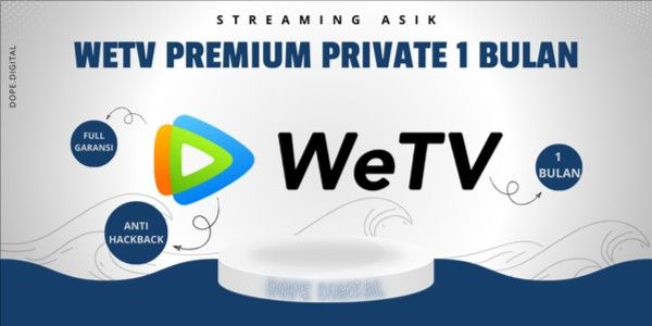 Beli Akun VIP 1 Month - 2 Devices WeTV Terlengkap dan Termurah Januari ...