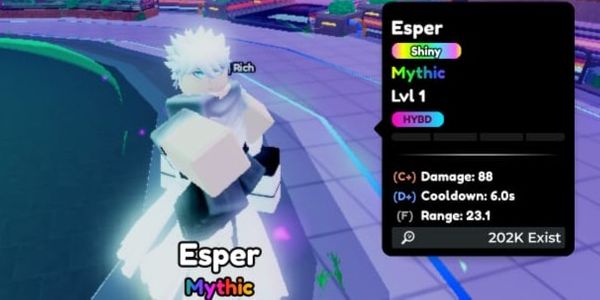 Beli Unit Shiny Esper Un Evo Anime Defenders Roblox Terlengkap dan ...