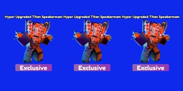 Beli Speakerman Hyper Upgraded Titan Speakerman Toilet Tower Defense ...