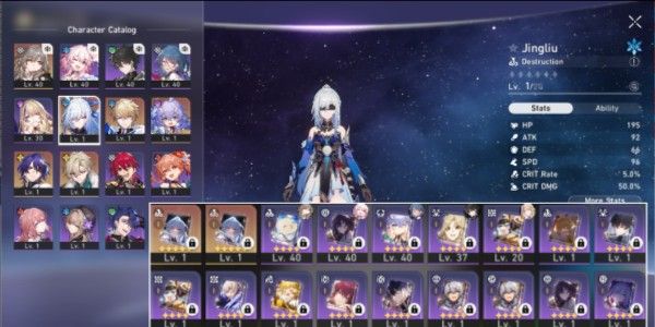 Buy Account Jingliu Account + I Shall Be My Own Sword x2, Aventurine ...