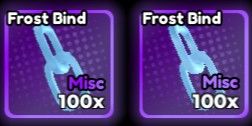 Beli Item Frost Bind | Anime Defenders Anime Defenders Roblox ...