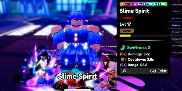 Buy Unit Slime Spirit (Rimuru) || Secret Unit Leaderboard Anime ...