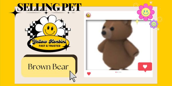 Beli Pet Brown Bear (normal) - Adopt Me Adopt Me Trading Hub Terlengkap ...