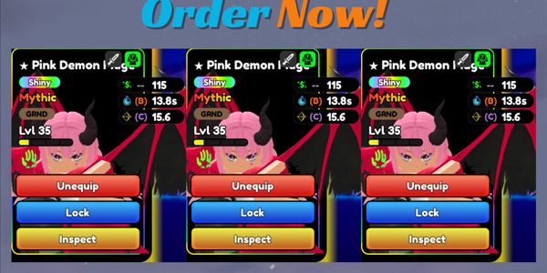 Buy Unit Shiny Pink Demon Mage (Shiny Pink Demon Witch Evo) | Anime ...