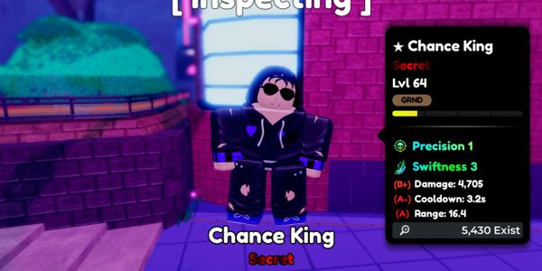 Buy Unit Chance King - Double Trait - Anime Defenders Anime Defenders ...