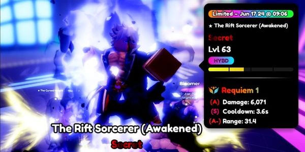 Buy Unit The Rift Sorcerer / Gojo | EVO | GOOD STATS | REQUIEM Anime ...