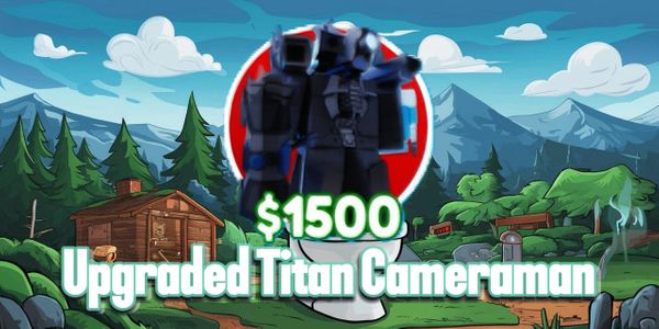 Beli Cameraman Upgraded Titan Cameraman (UTC) - Toilet Tower Defense ...