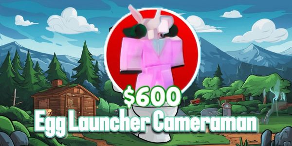 Beli Cameraman Egg Launcher Cameraman (EGG) - Toilet Tower Defense (TDD ...