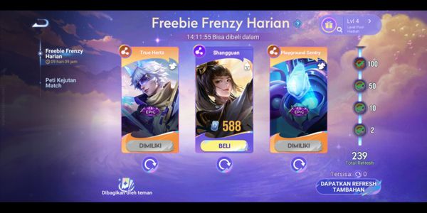 Buy Skin Kui epic skin freebies HOK Honor Of Kings 2867018 | itemku