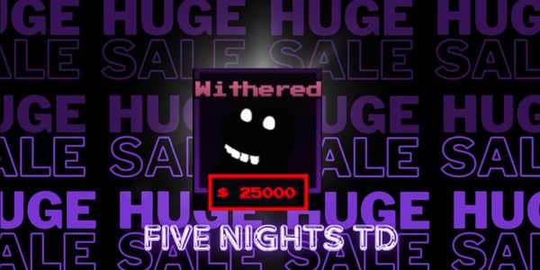 Beli Item Five Nights TD - Shadow Bonnie_Nightmare Limited Roblox ...