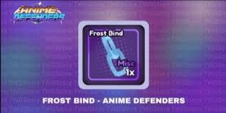 Beli Item Frost Bind Anime Defenders Roblox Terlengkap dan Termurah ...