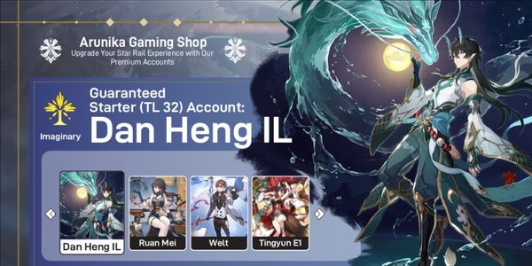 Buy Account AKUN STARTER - DAN HENG IL + RUAN MEI + WELT || TINGYUN E1 ...